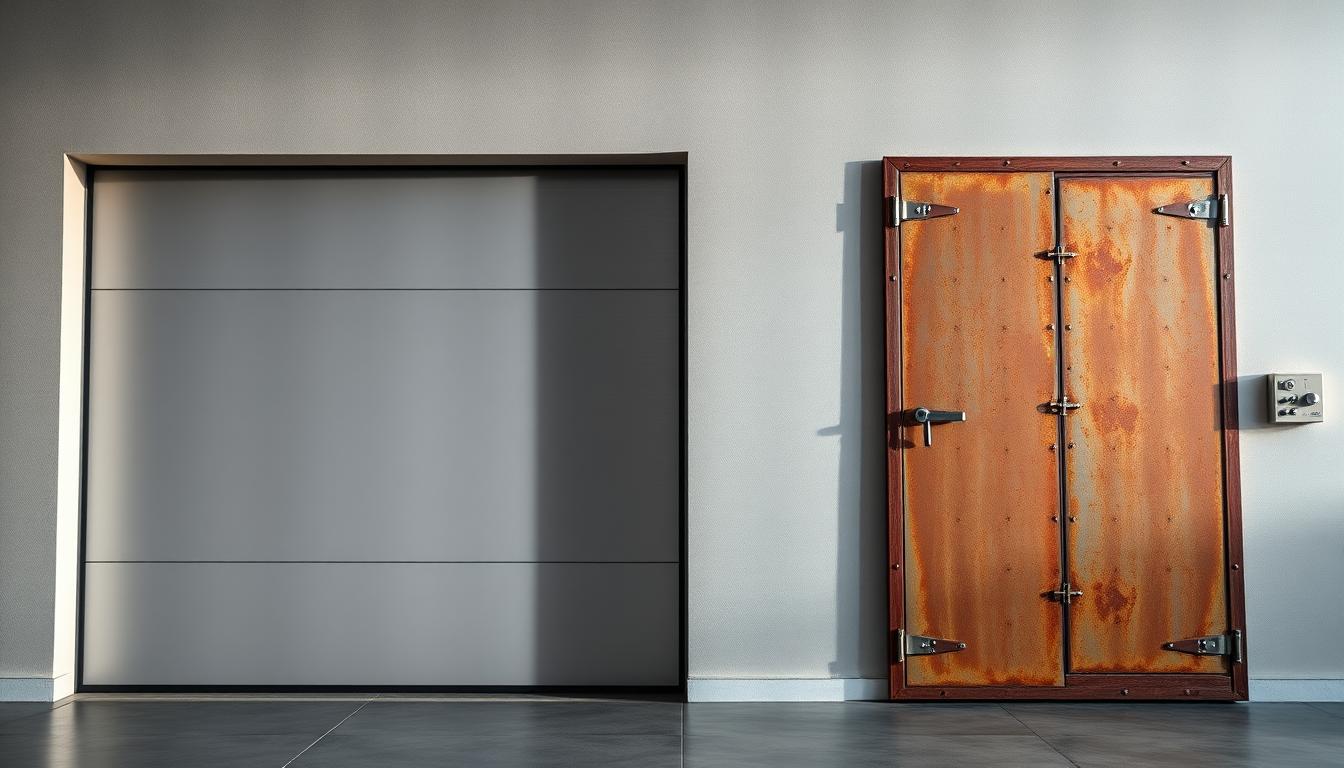 Garage Door Vs Metal Door: Rust Resistance Comparison